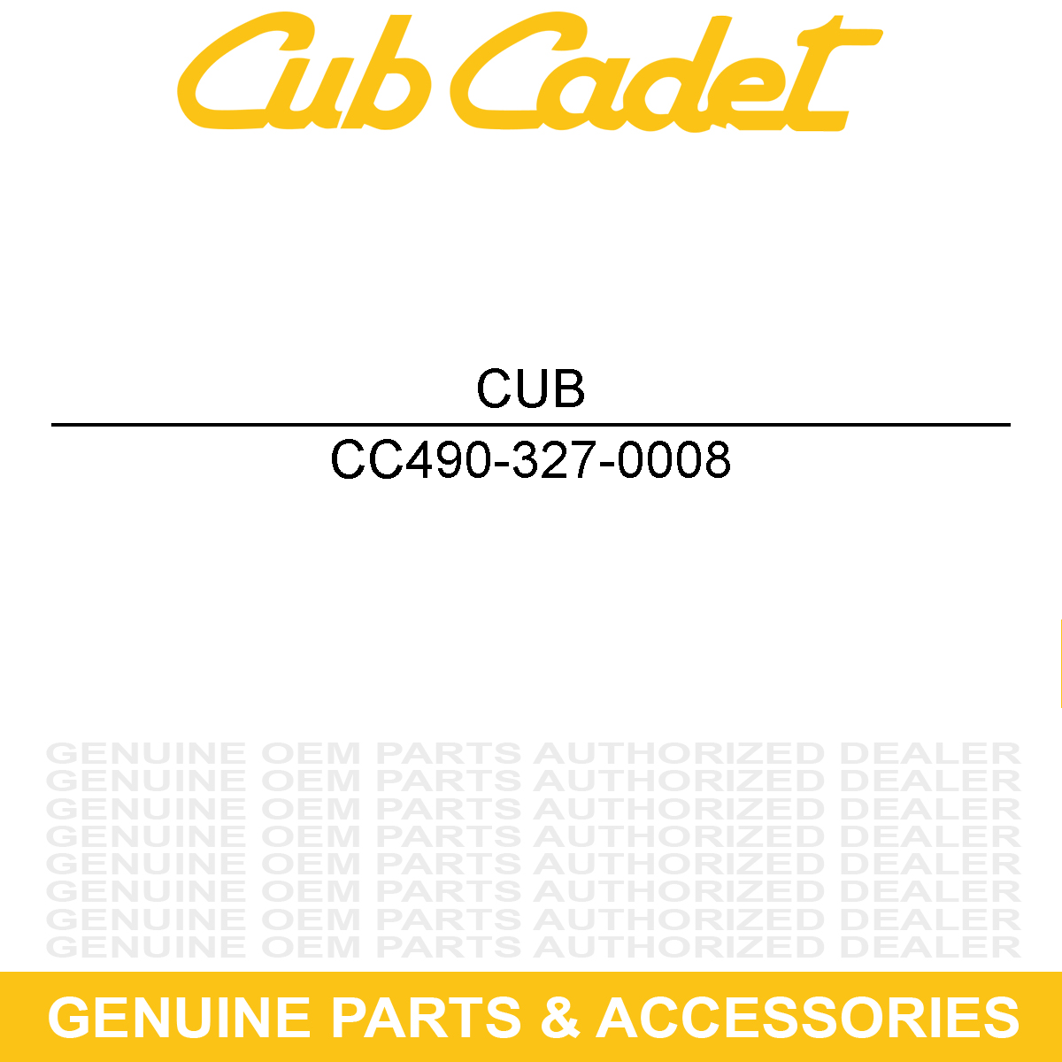 CUB CADET 490-327-0008 20x8 Traction Wheel Assembly Set for XT1 XT2 ...