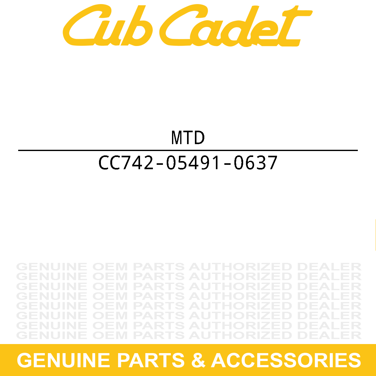 MTD 742-05491-0637 Bld Edger 2"X8"W/1"Cnt Cub Cadet Troy-Bilt ...