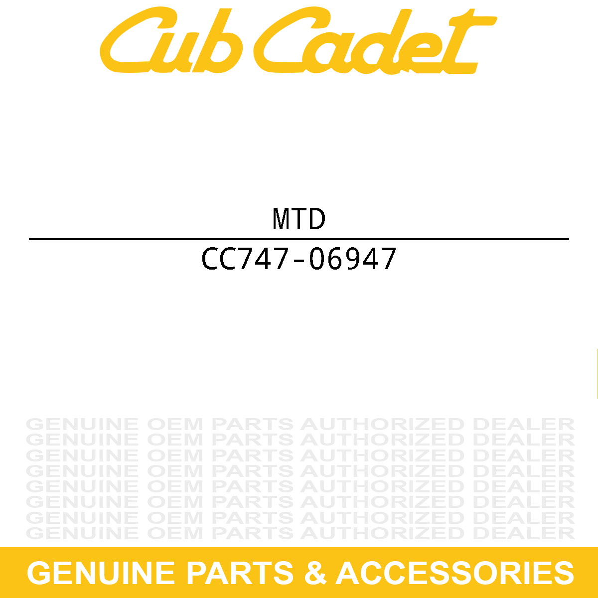 MTD 747-06947 Pto Cable Guide Murray Troy-Bilt Mustang RZT Fit M155 34 ...