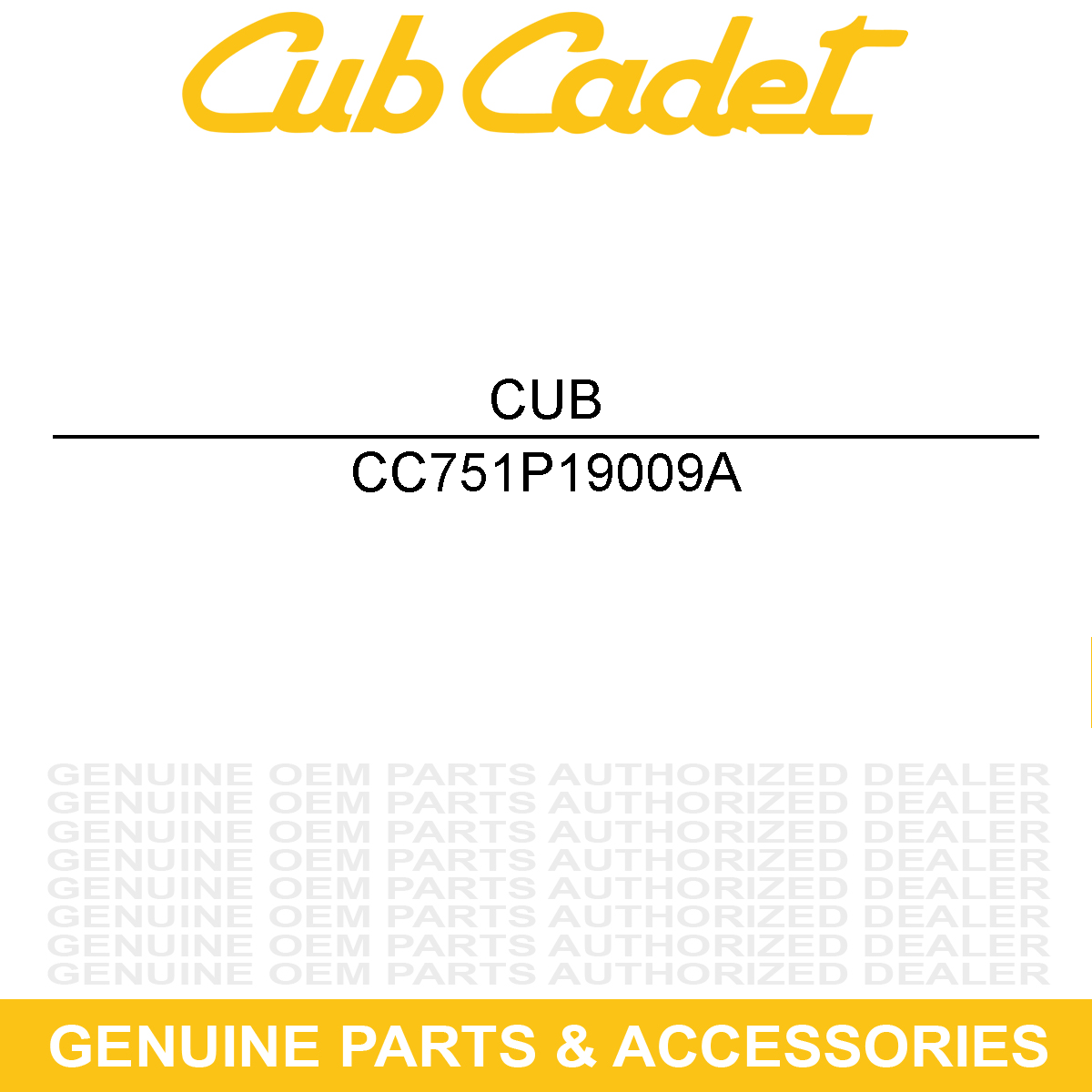 CUB CADET 751P19009A Crankcase 751-19009A | eBay