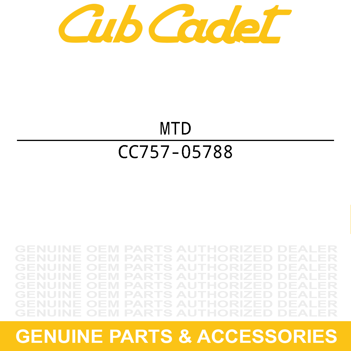 MTD 757-05788 18" Seat 4 Pt Mtg for Craftsman Z560 Z550 Z530 Z510 ...