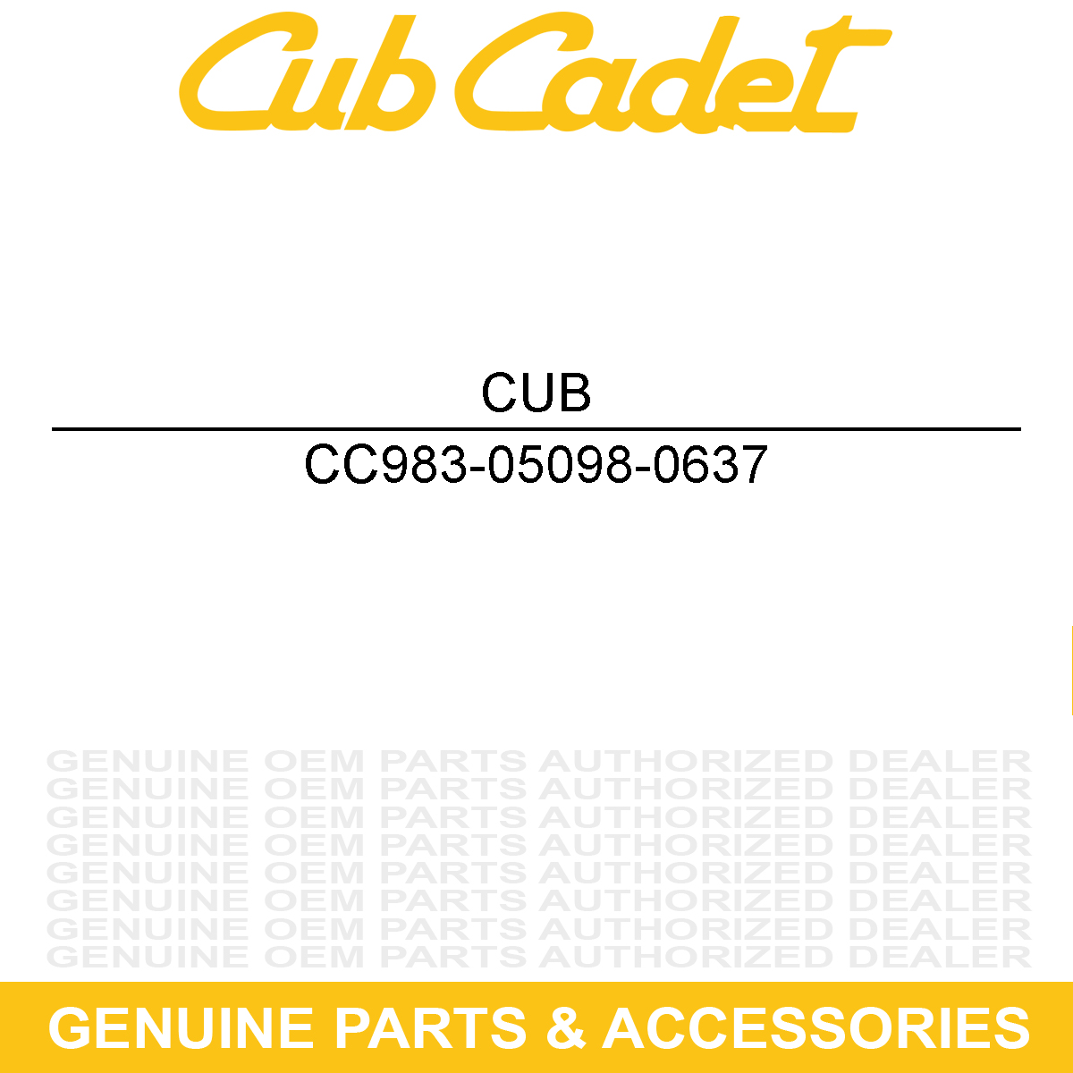 MTD 983-05098-0637 Deck 42" Murray Troy-Bilt Bronco LT 775S 795S 42 ...