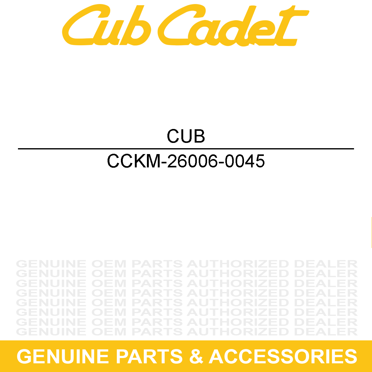 CUB CADET KM-26006-0045 Fuse 10a KM-26006-0034 | eBay