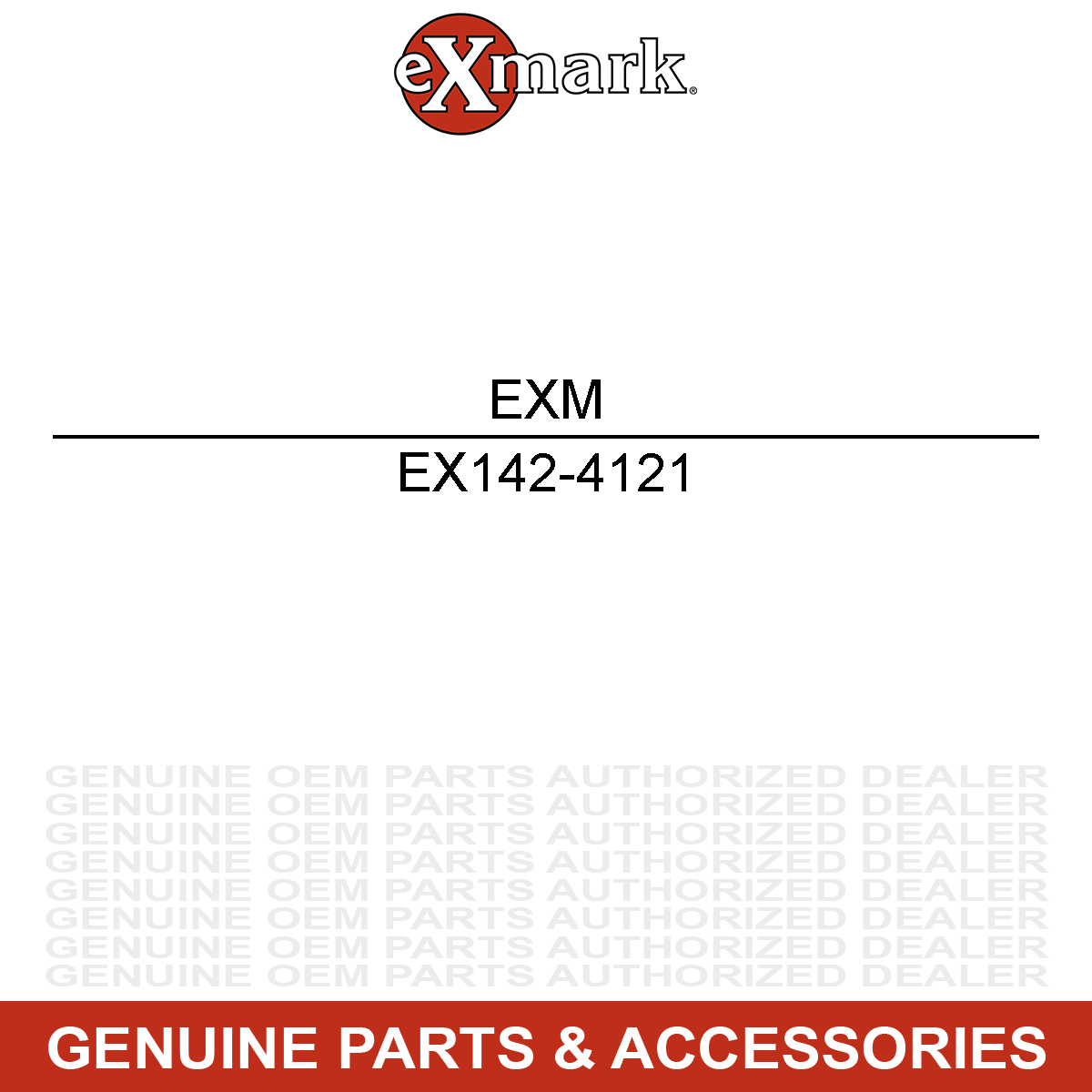Exmark 142-4121 Mirror 144 Lazer Turbo Z Series S Master Force 7500 96 ...