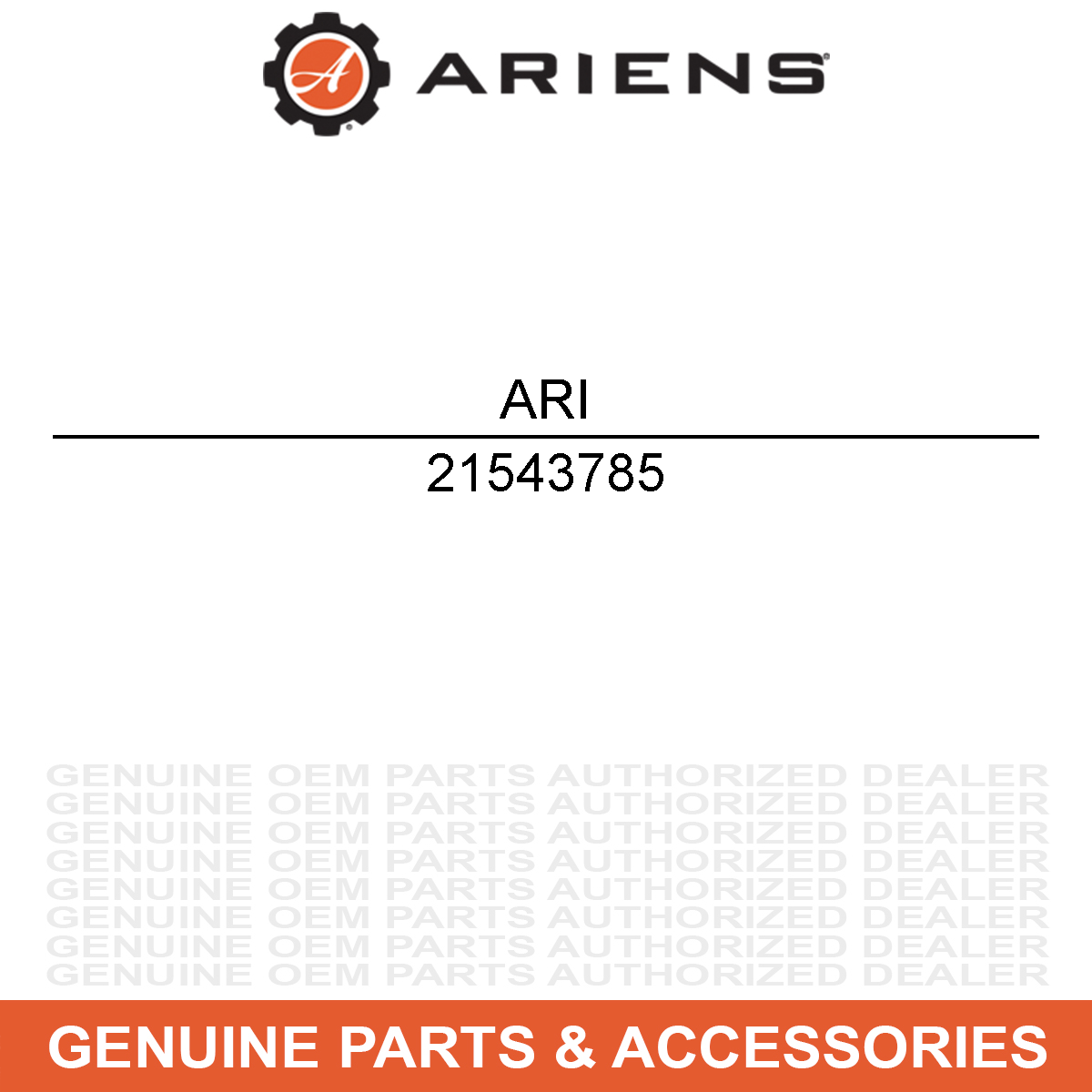 Ariens 21543785 Shaft Input ZTX ZT Zoom Yellow Stealth RER 50 2150 ...