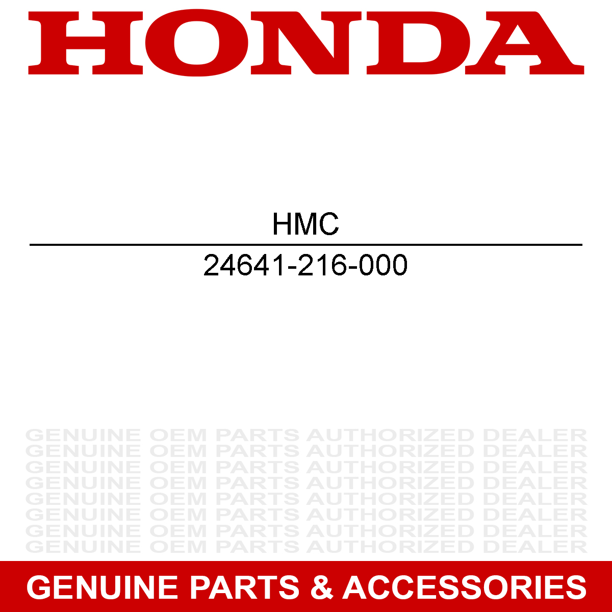 Honda 24641-216-000 Spring Shadow Aero Phantom Spirit VLX Deluxe Ace ...